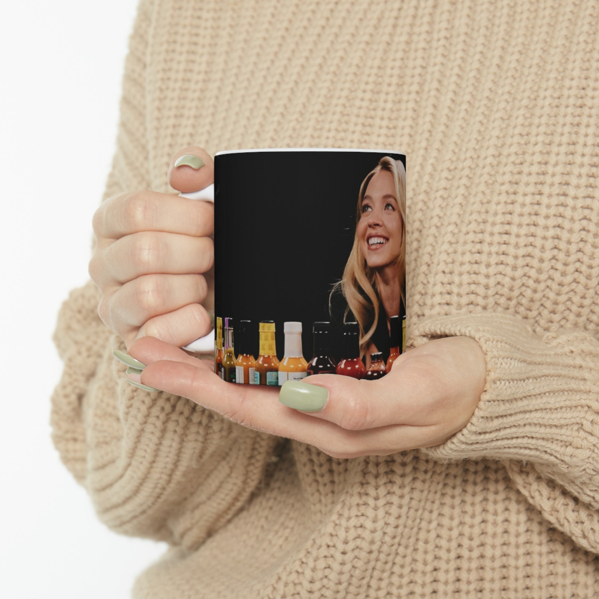 Sassy Sydney Sweeney Mug - Sip and Sass in Style! - Etsy