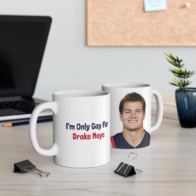 Funny Drake Maye New England Patriots Mug - NFL Fan Humor - Etsy