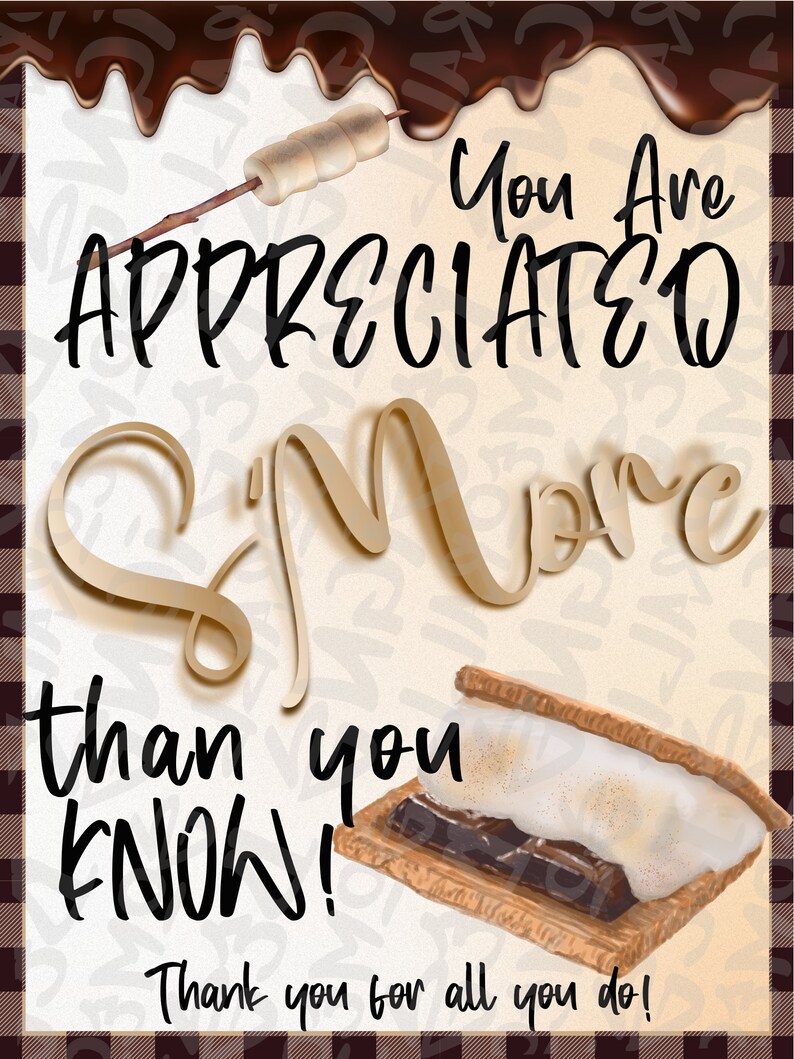 Smore Appreciation PNG - Etsy
