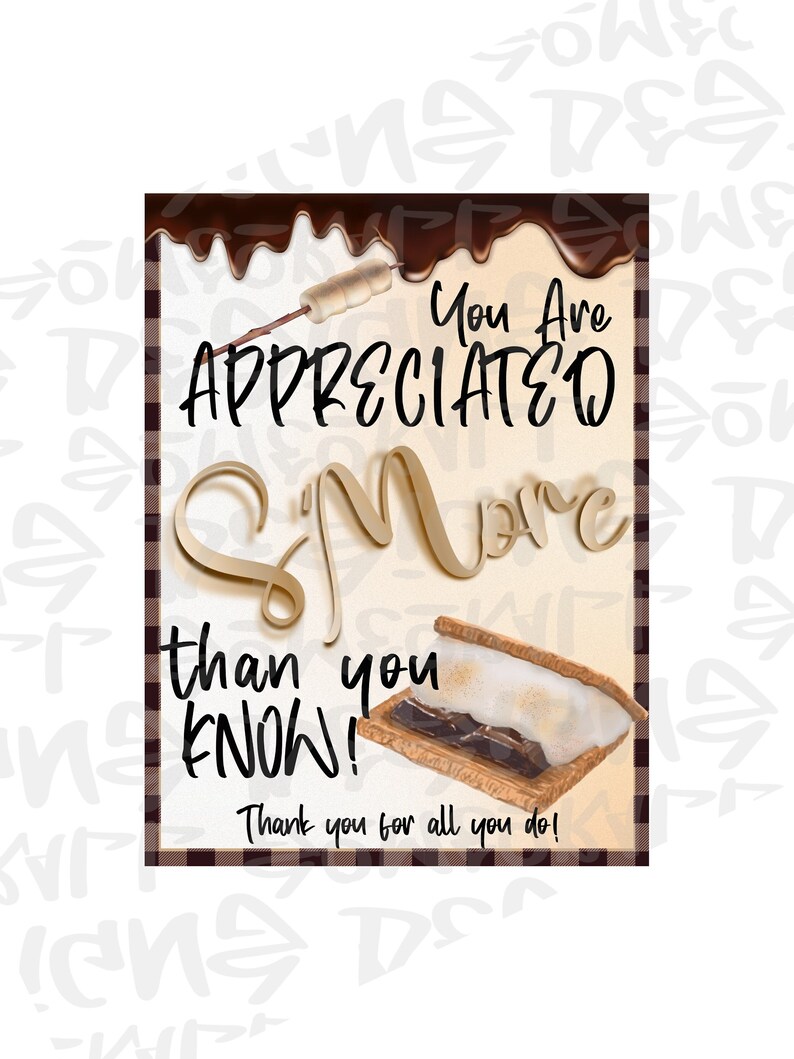 Smore Appreciation PNG - Etsy