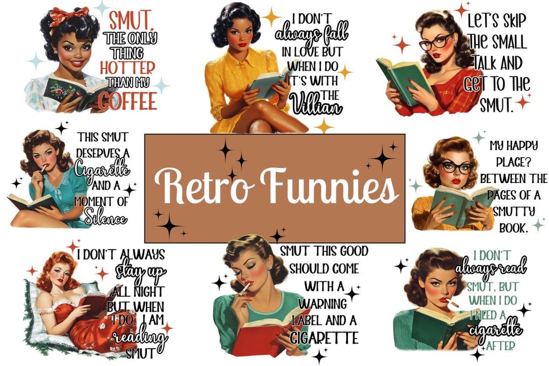 Spicy Book Quotes | Smut Book PNG | Book Lover - Etsy