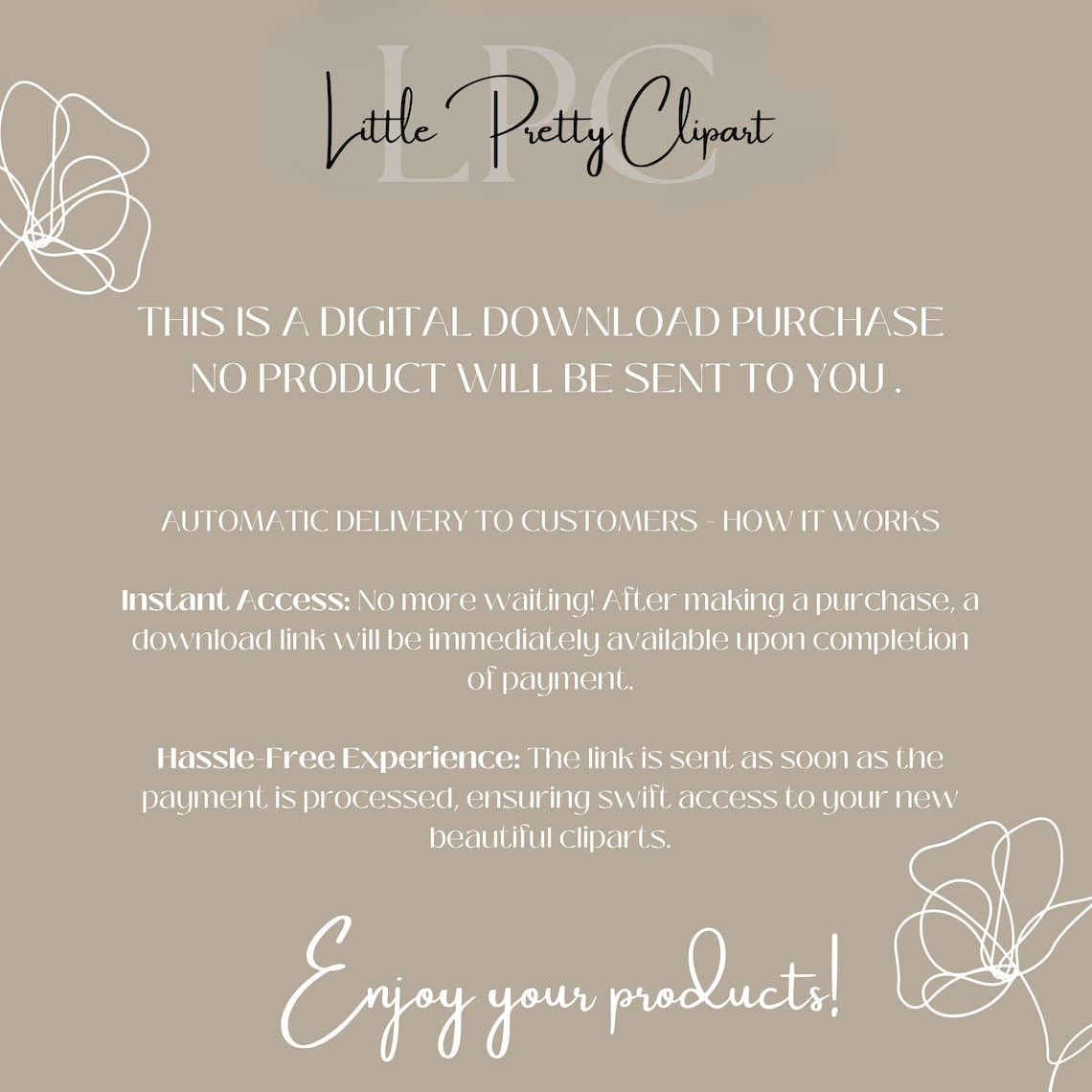 Flower Shop Clipart | Spring Flower PNG | Flower Market PNG - Etsy