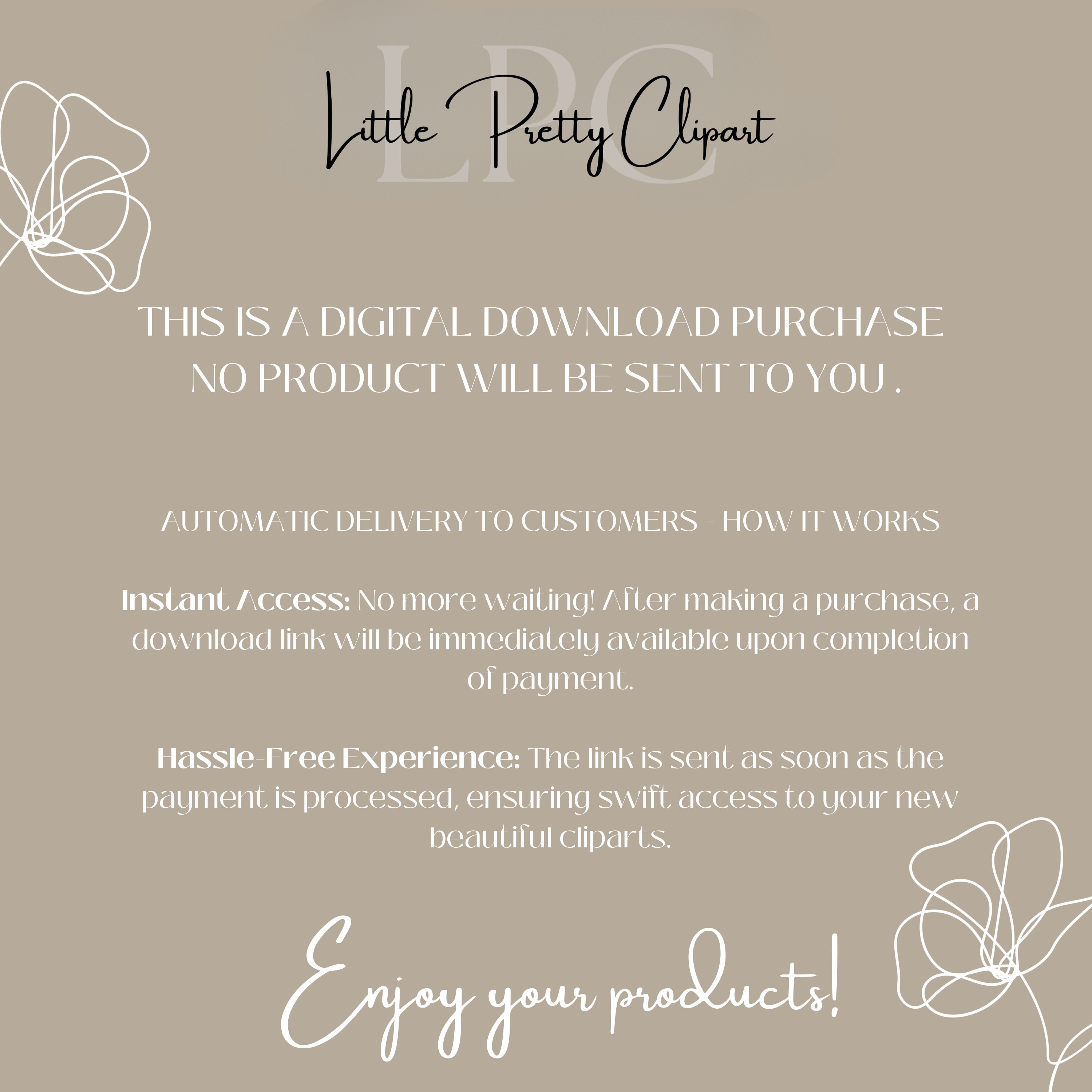 Flower Shop Clipart | Spring Flower PNG | Flower Market PNG - Etsy