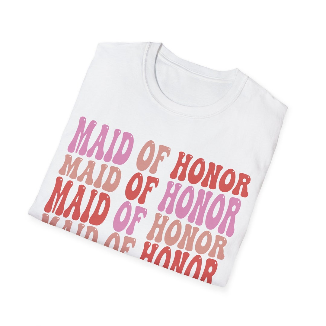 MOH Shirt, Maid of Honor, Getting Married, Team Bride, Bachelorette ...