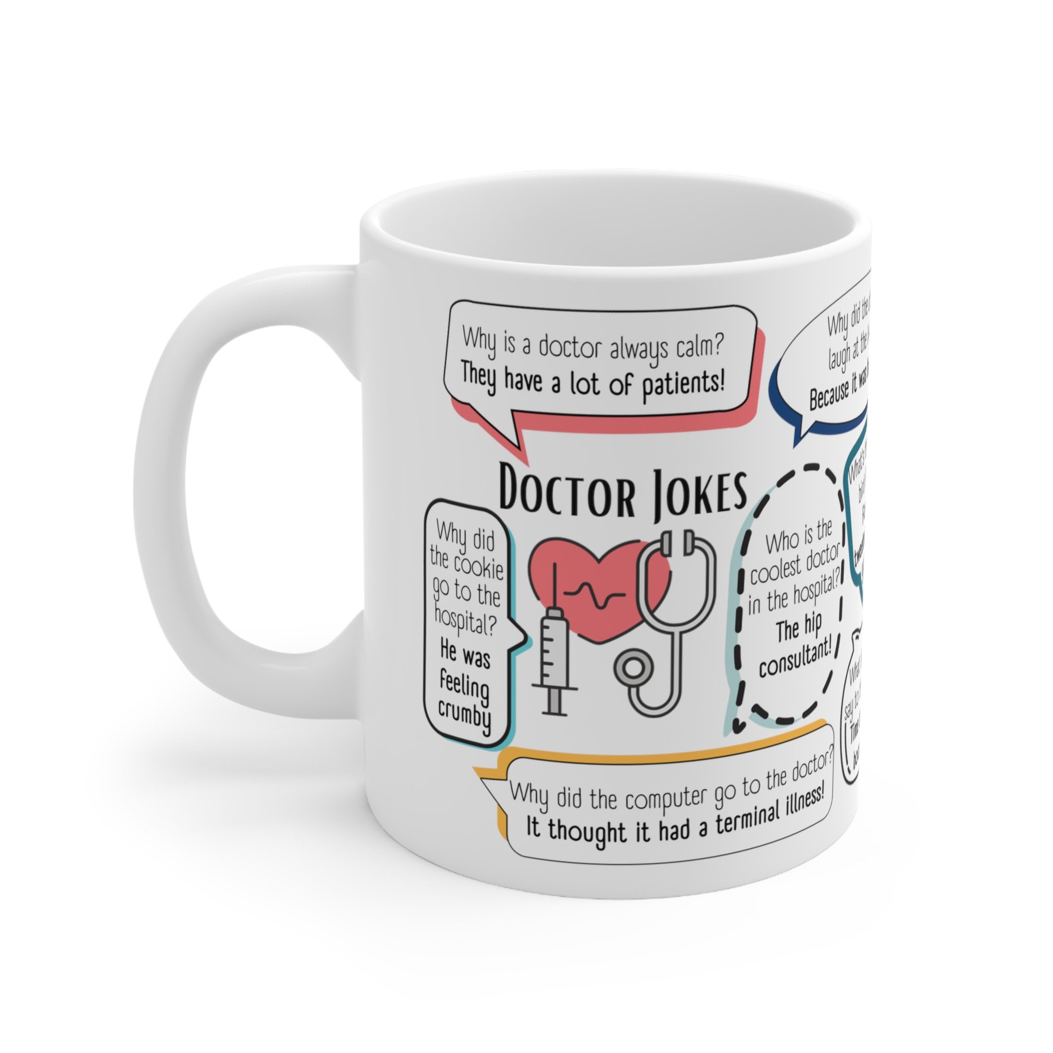 Doctor Mug, Funny Doctors Joke Mug, Dr Office Gift, Doctor Humor Mug ...