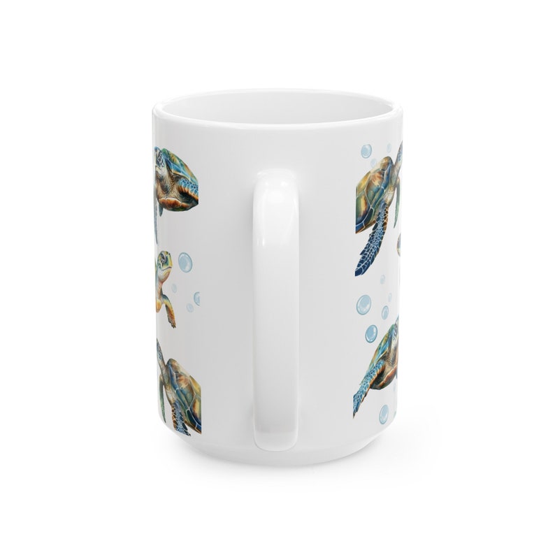 Sea Turtle Ceramic Mug, Sea Turtle Gift, This Girl Loves Sea Turtles ...