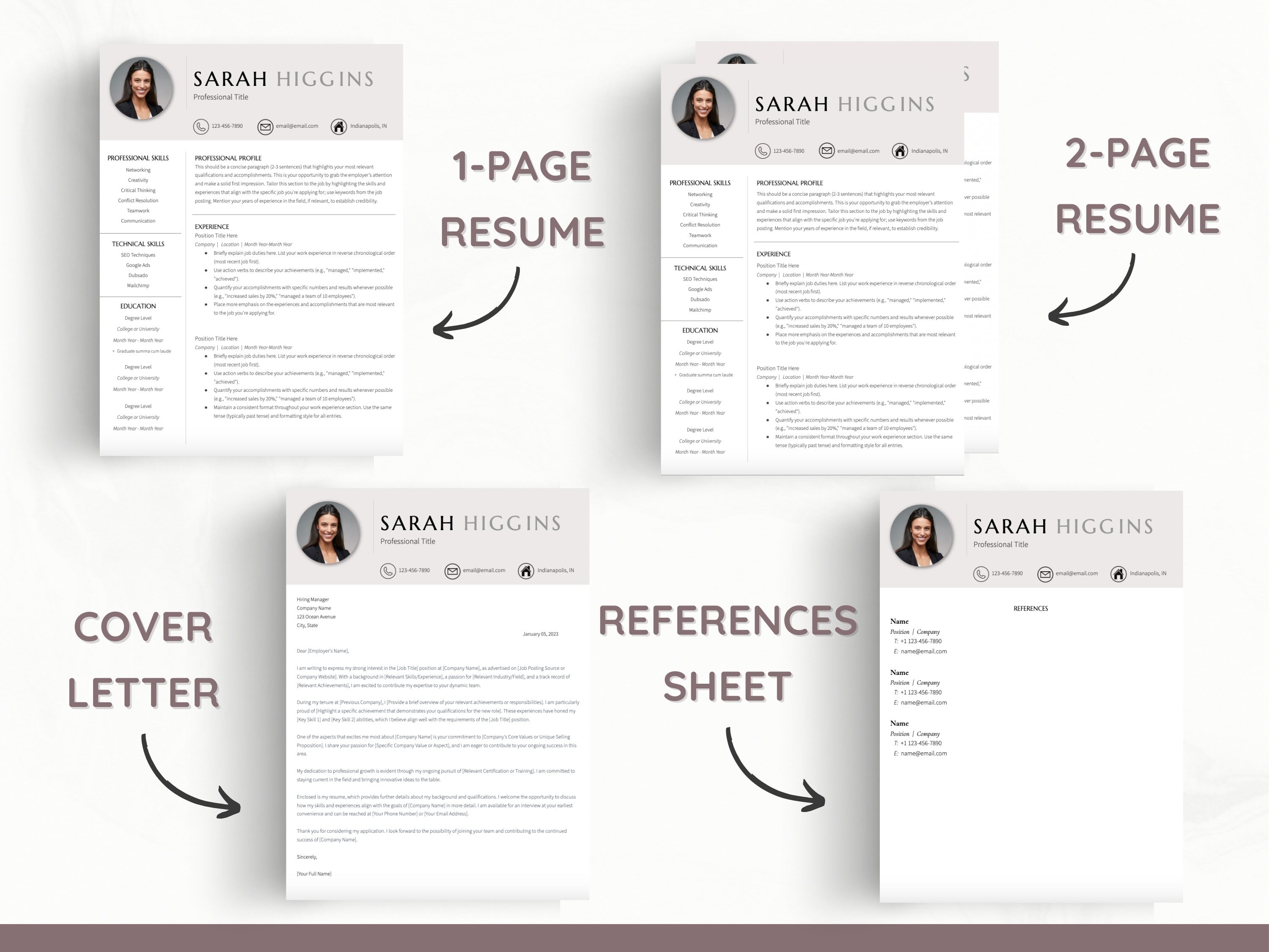 PLR Resume Templates | Resell Digital Product | Private Label Rights ...