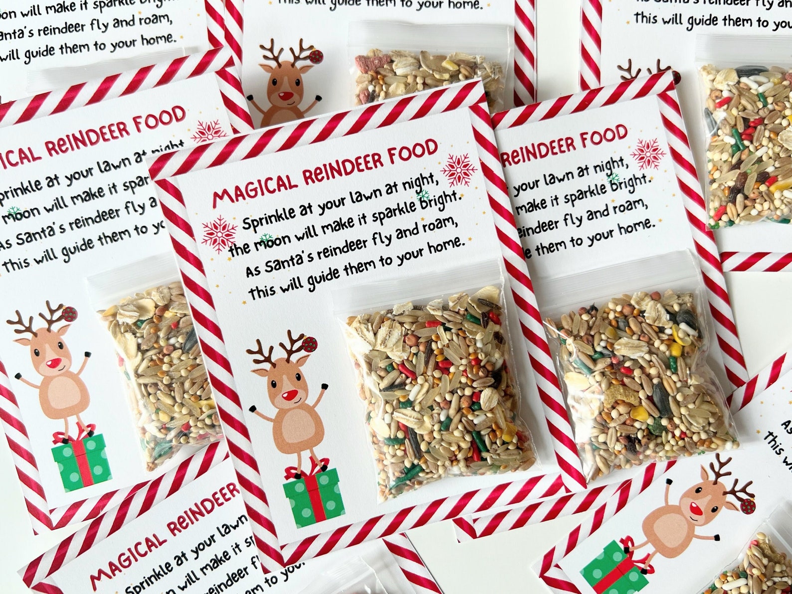 Personalized Magic Reindeer Food • Stocking Stuffers for Kids Gifts ...