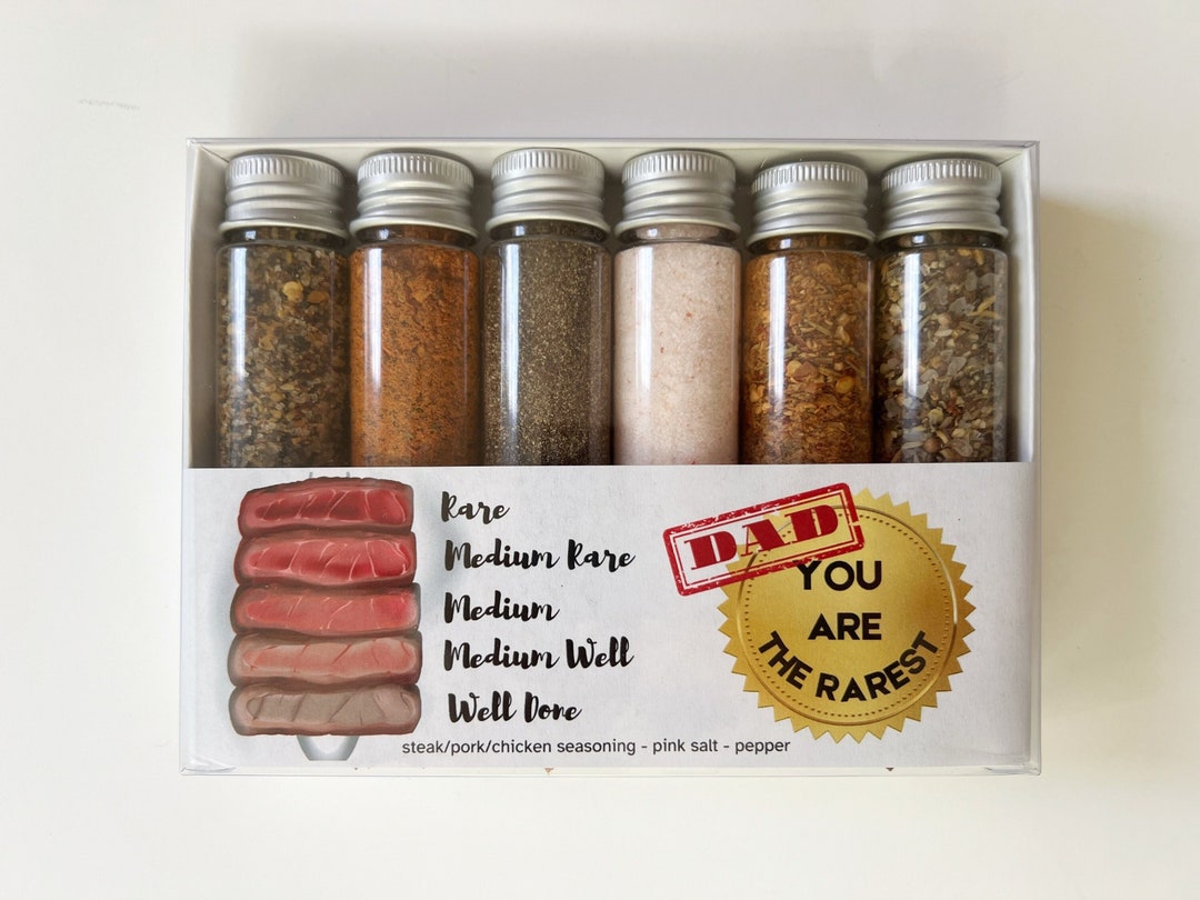 BBQ Grilling Spices Gift Set for Guys, Dad, Men • Smoker Seasonings ...