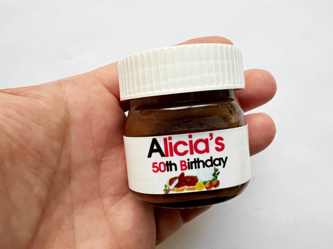 Personalized Adult Birthday Party Favors • Custom Name Favors • Mini ...