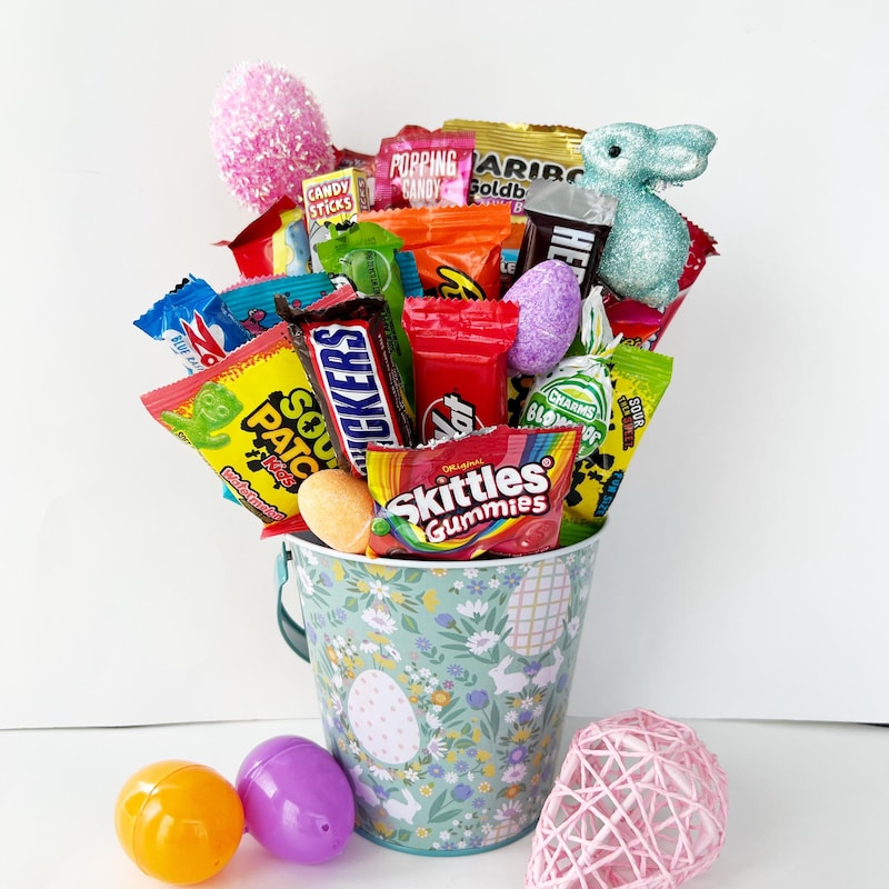 Easter Baskets Filled With Candy - Etsy
