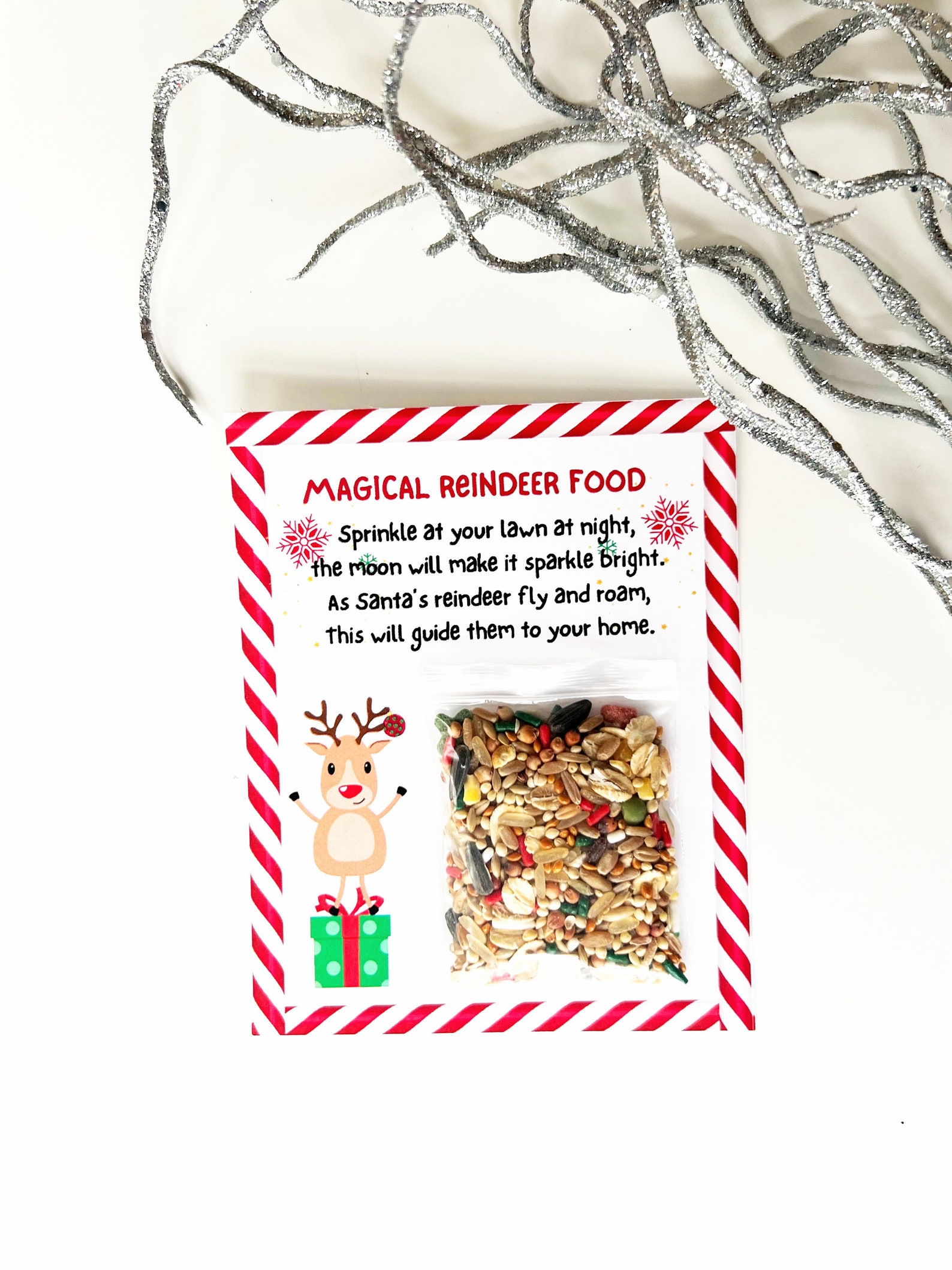 Personalized Magic Reindeer Food • Stocking Stuffers for Kids Gifts ...
