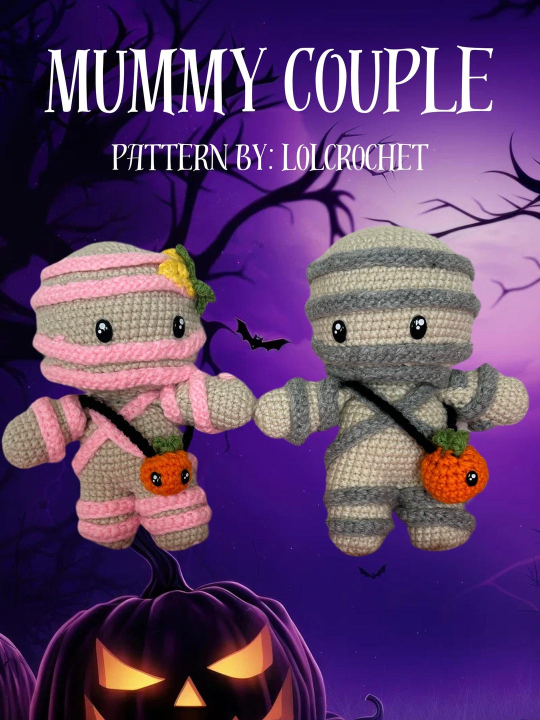 Mummy Couple Amigurumi - Etsy