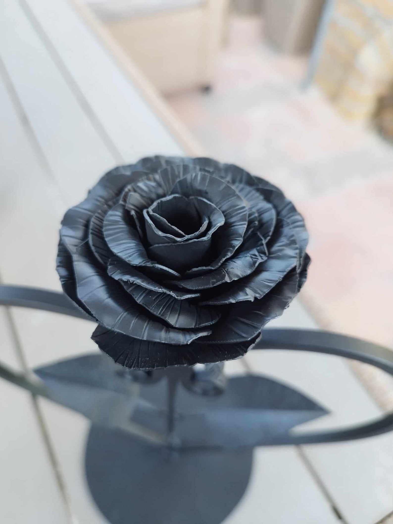 Metal Rose, Forever Rose, Iron Rose, Steel Rose, Forged Flower, Forged ...