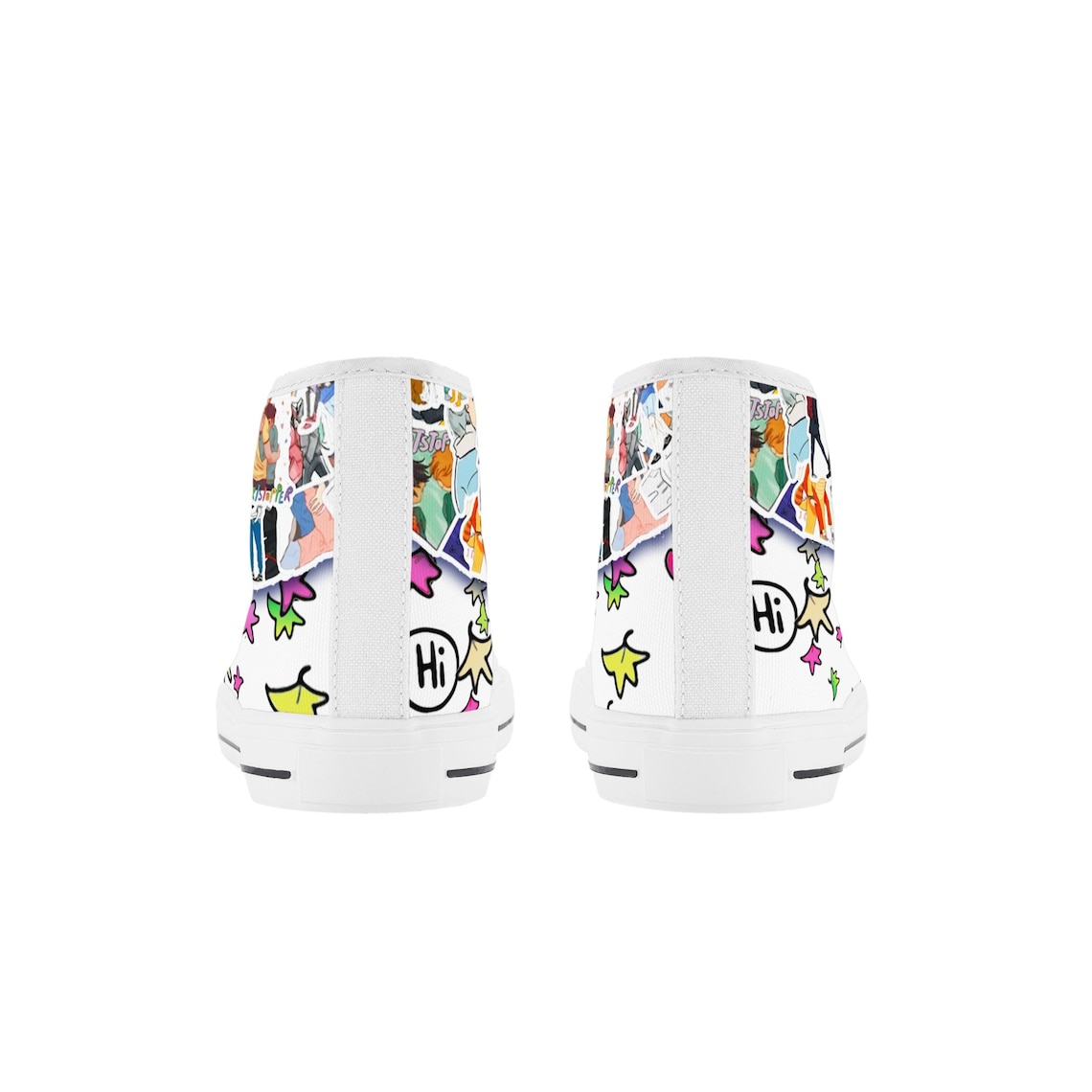 Heartstopper Shoes Customized Converse Style Shoes Lgbt Gift Nick and ...