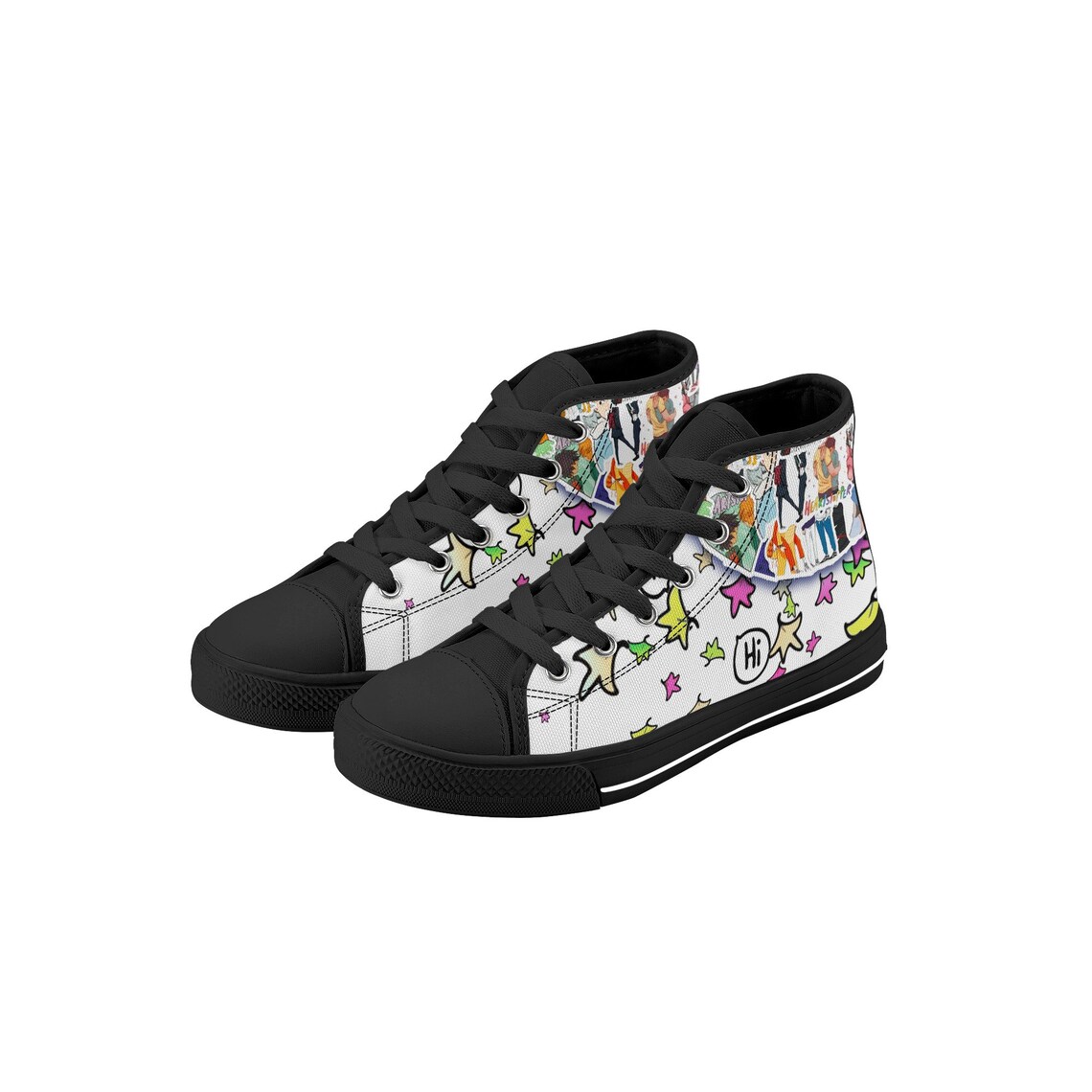 Heartstopper Shoes Customized Converse Style Shoes Lgbt Gift Nick and ...