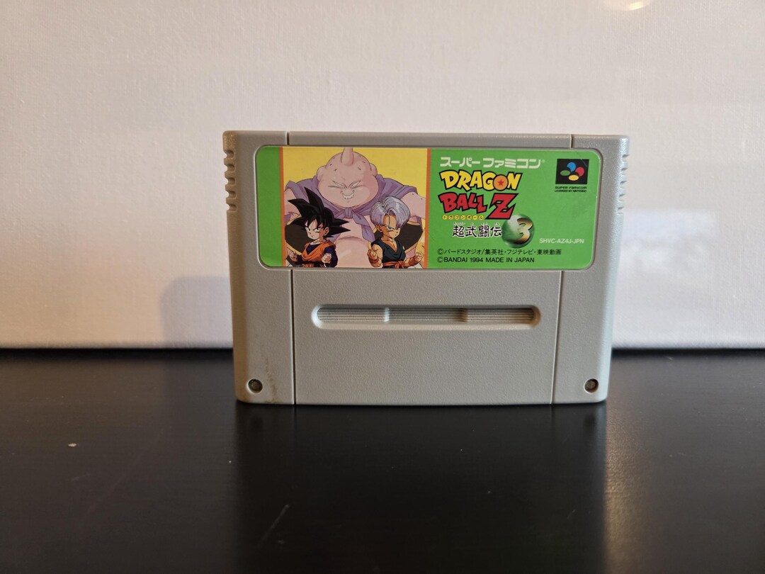 Nintendo Super Famicom - Dragonball Z Super Butouden 3 - DB - Japan SFC ...
