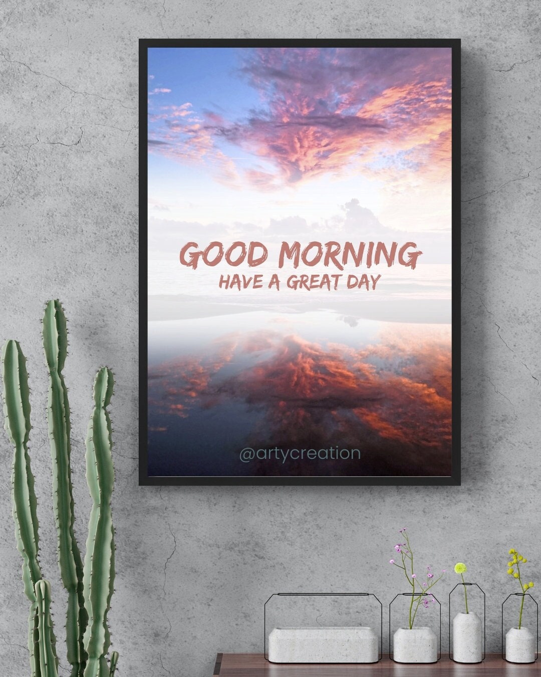 DIGITAL POSTER good Morning high Quality - Etsy