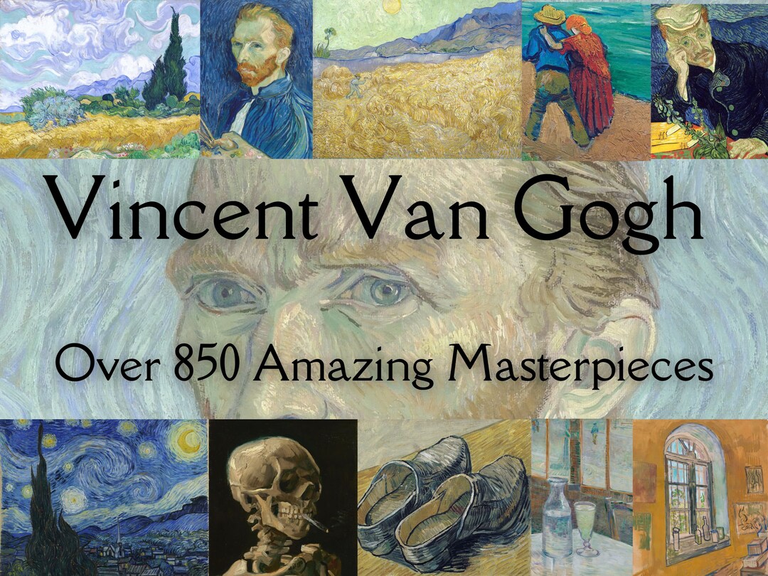 VINCENT VAN Gogh's Legacy:850 Paintings.amazing Full - Etsy