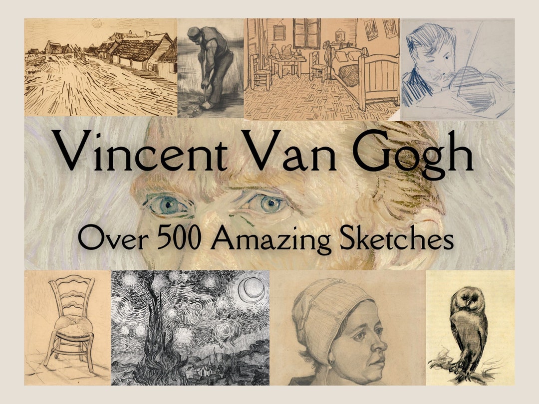 VINCENT VAN Gogh's Legacy:550 Masterpieces of Sketches & Drawings ...