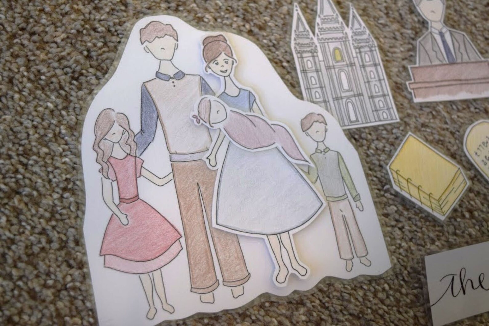 Plan of Salvation Teaching Tool- LDS Primary and Come Follow Me Lesson ...