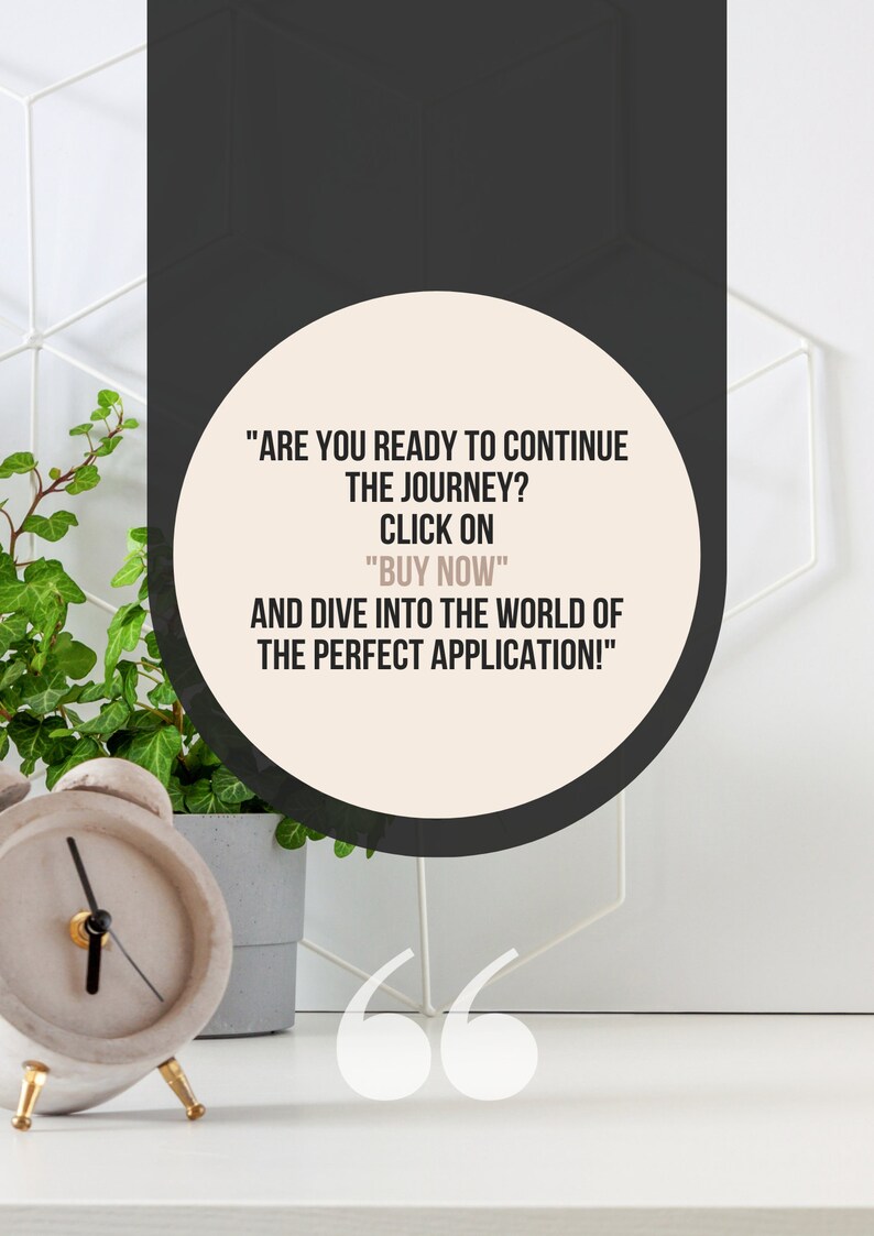 8 Steps to the Perfect Motivation Letter - Etsy