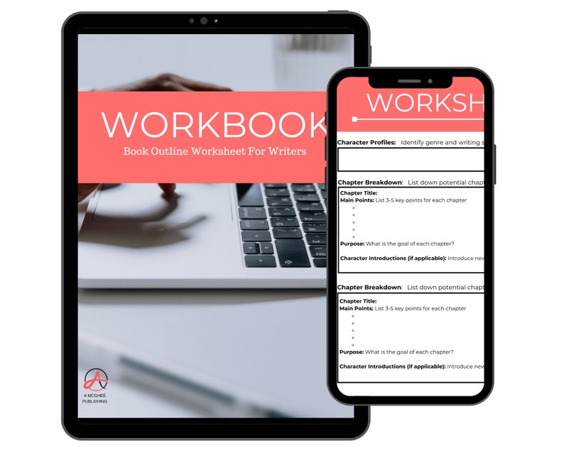 Book Outline Workbook - Etsy