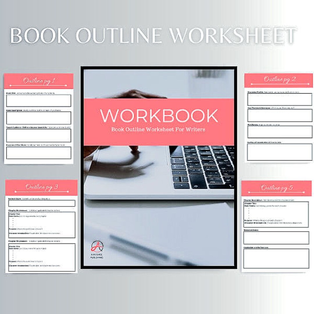 Book Outline Workbook - Etsy