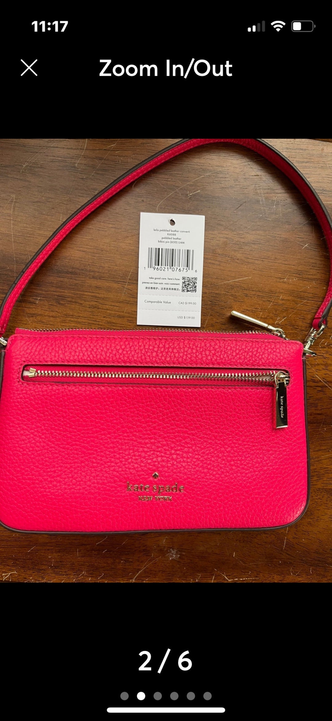Kate Spade Fuchsia Pink Purse - Etsy