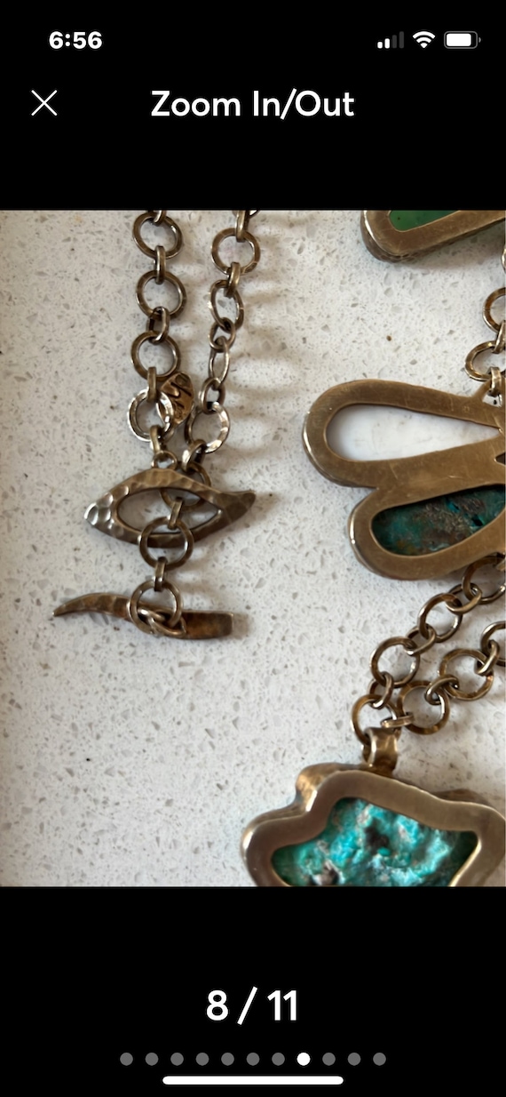 Vintage Designer Hillary Joy Couture Raw Gemstone Lab… - Gem
