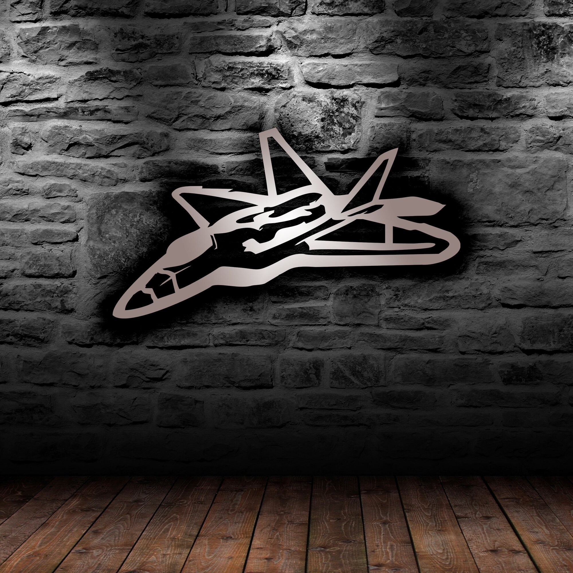 Raptor F-22 RGB Wall Decor, Raptor Fighter Plane, Raptor Wall Decor - Etsy