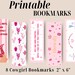 Set of 8 Cowgirl Romance Printable Bookmarks Pink Aesthetic, Western ...