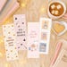 Printable Halloween Bookmarks, Cute Spooky Bookish Bookmarks Set ...