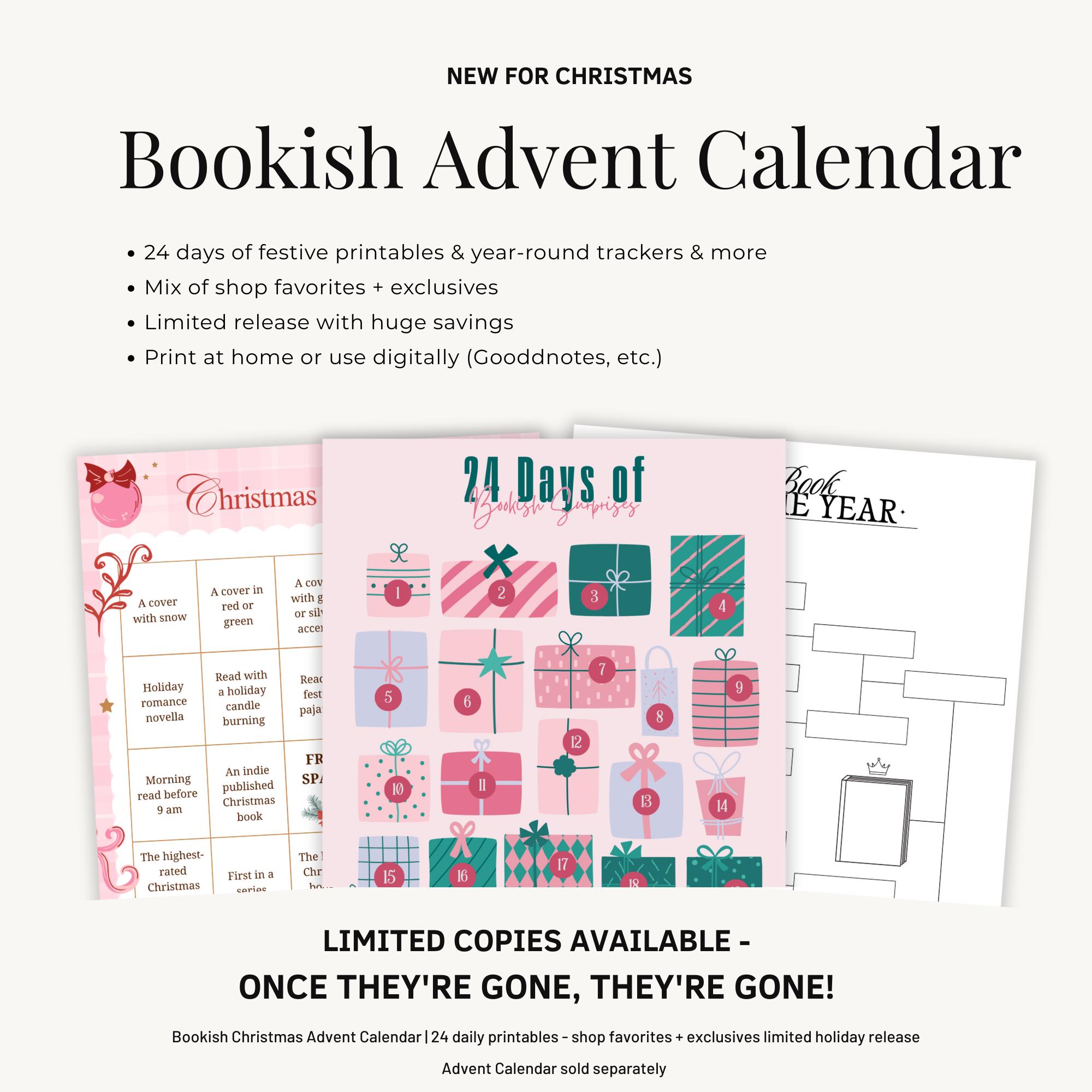 Set of 6 Christmas Bookmark, Printable Holiday Bookmarks, Cute ...