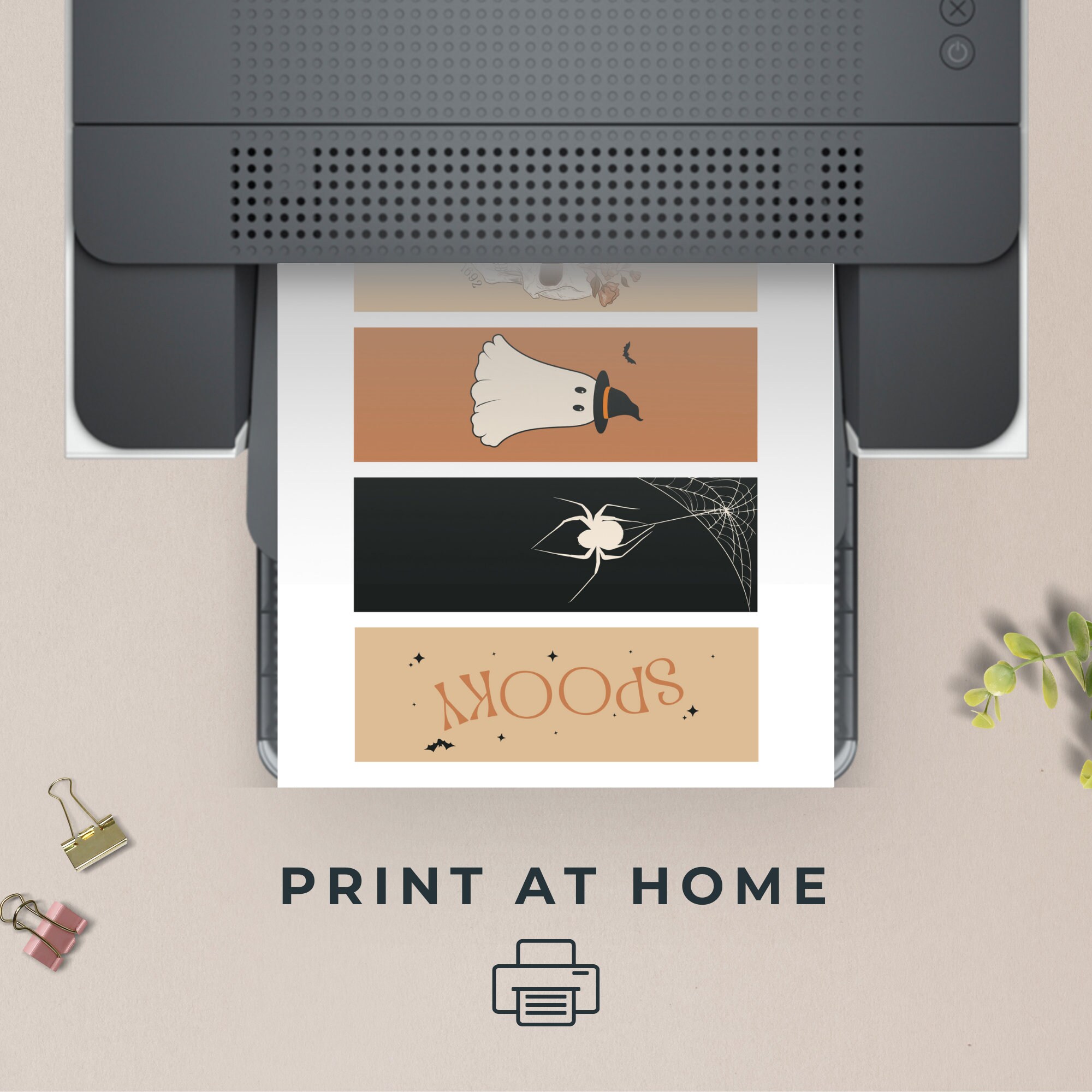 8 Printable Halloween Bookmark | | Holidays | Bookmarks | Spooky ...