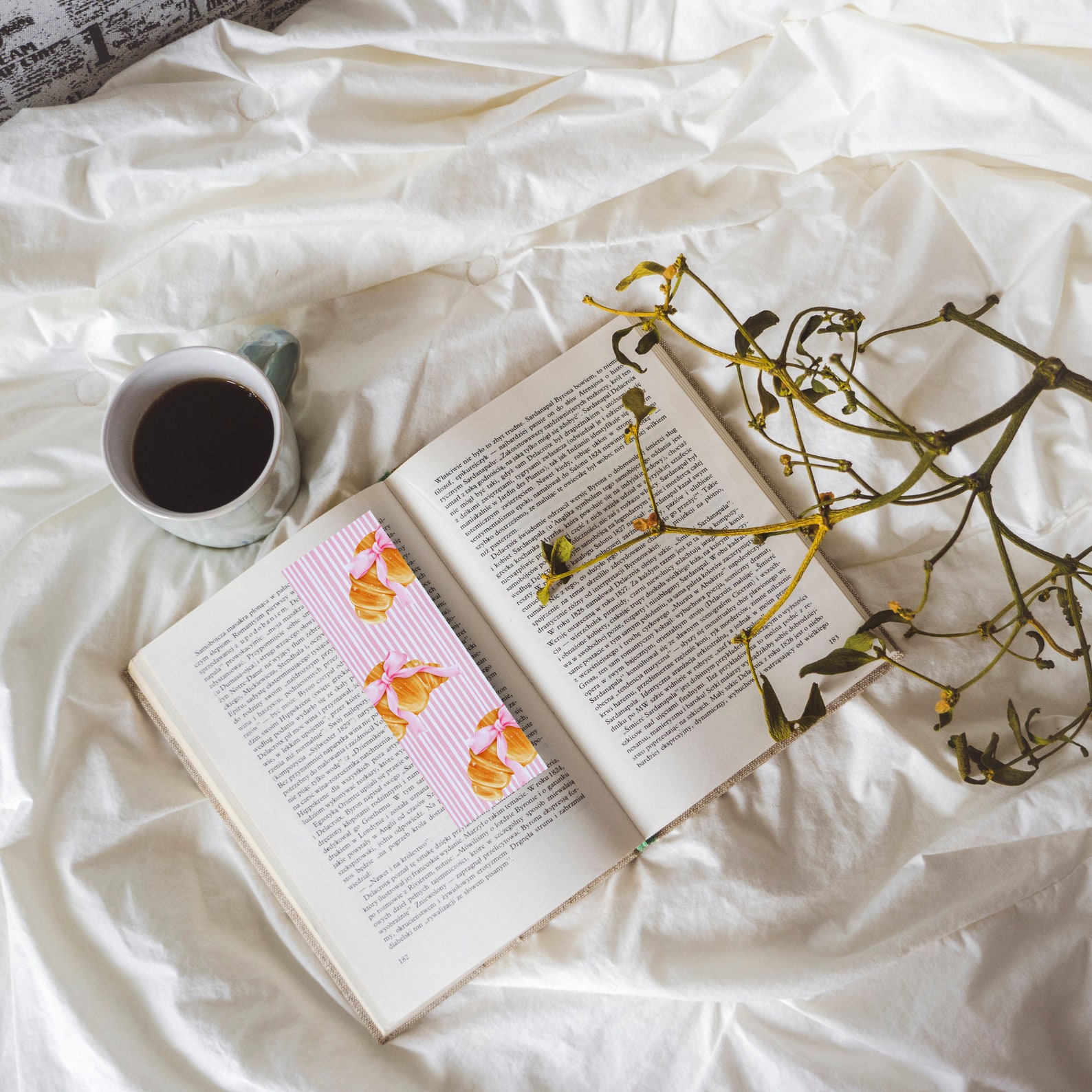 Set of 8 Coquette Printable Bookmarks Digital Download Book Lovers ...