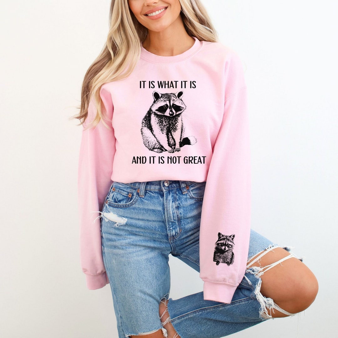 It is What It is and It is Not Great Sweatshirt, Funny Sweatshirt, Meme ...