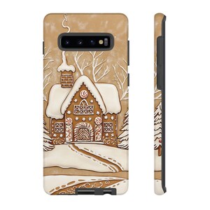 Gingerbread Phone Case, Gingerbread House Phone Case, Christmas, Cute ...