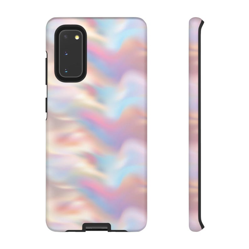 Mother of Pearl Samsung Galaxy Phone Case, Iridescent Protective Cover ...