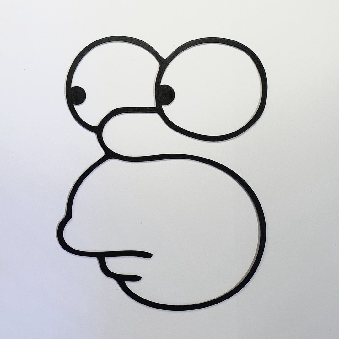 Homer SPECIAL PROMOTION Simpsons Picture Decoration Wall Art - Etsy