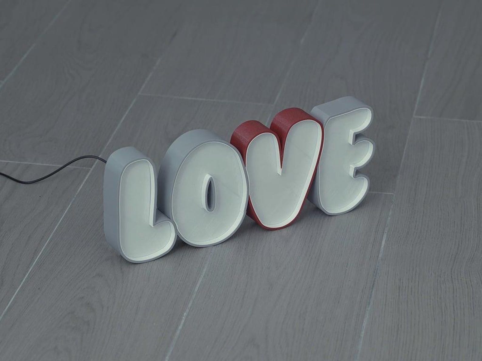 Custom Name Led Sign, 3D Printed Letters, Personalized Gifts ...