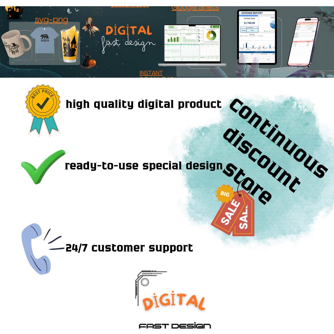 Chart Template, Google Sheets Data Visualization Tool, Graph and Chart ...