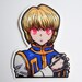Kurapika Sticker | Hunter X Hunter Fan Art Stickers - Etsy