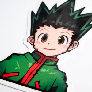 Gon Freeccs Sticker | Hunter X Hunter Fan Art Stickers - Etsy