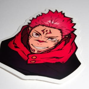Ryomen Sukuna Sticker | JJK Fan Art Stickers - Etsy