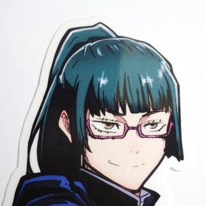 Maki Zenin Sticker | JJK Fan Art Stickers - Etsy