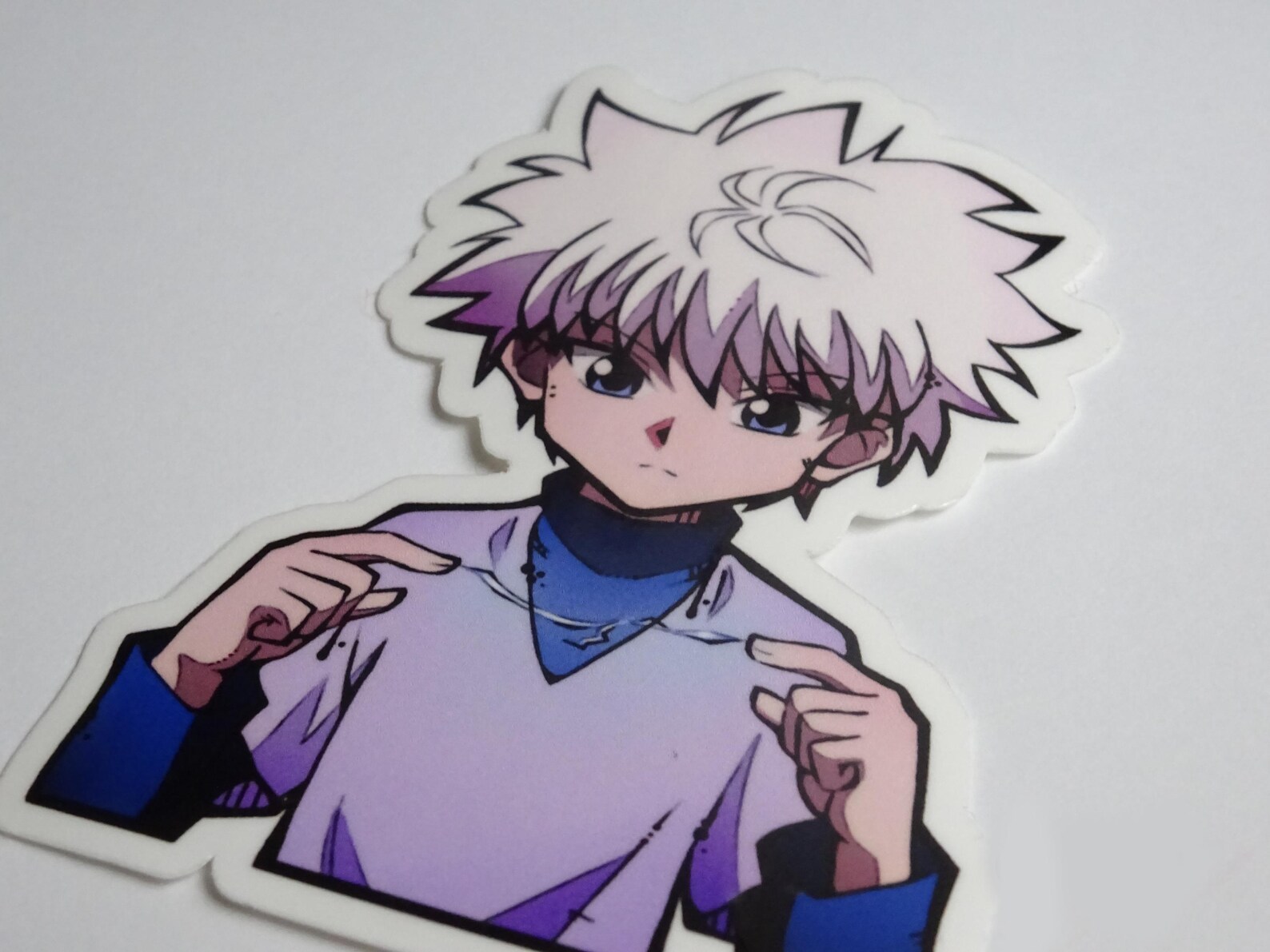 Killua Zoldyck Sticker Hunter X Hunter Fan Art Stickers - Etsy