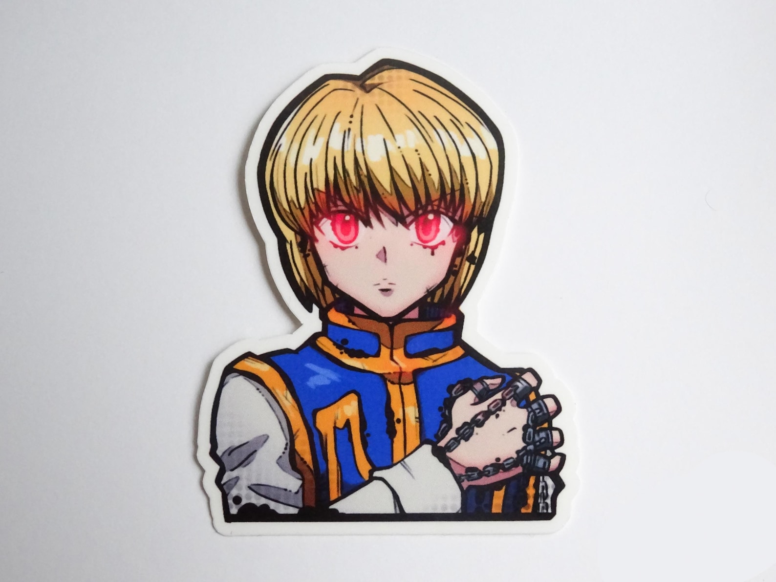 Kurapika Sticker Hunter X Hunter Fan Art Stickers - Etsy