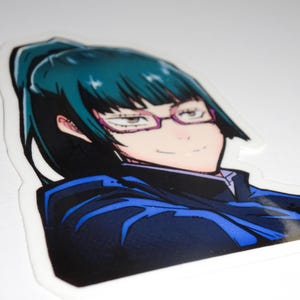 Maki Zenin Sticker | JJK Fan Art Stickers - Etsy