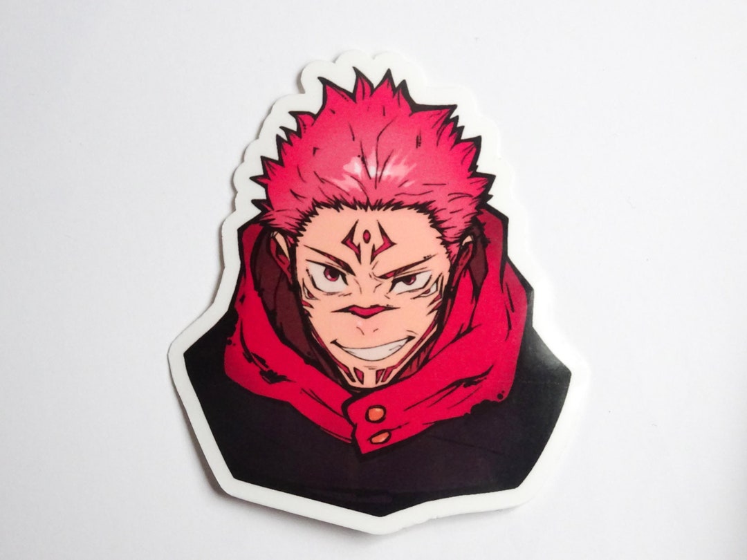 Ryomen Sukuna Sticker | JJK Fan Art Stickers - Etsy